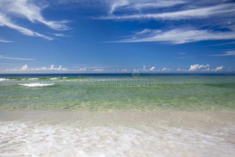 Emerald Coast stock image. Image of beach, mexico, emerald - 16022349