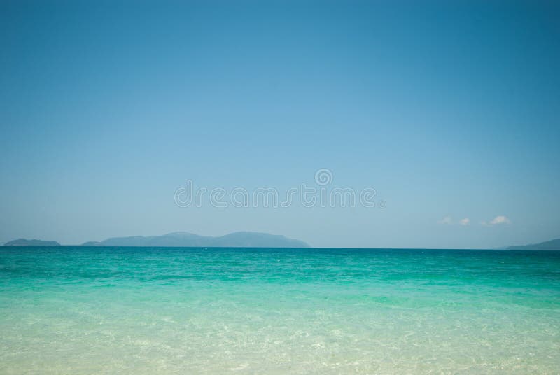 Emerald Color Sea Water Background Stock Photo - Image of clear, sunny ...