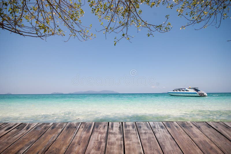 Emerald Color Sea Water Background Stock Image - Image of vacation ...