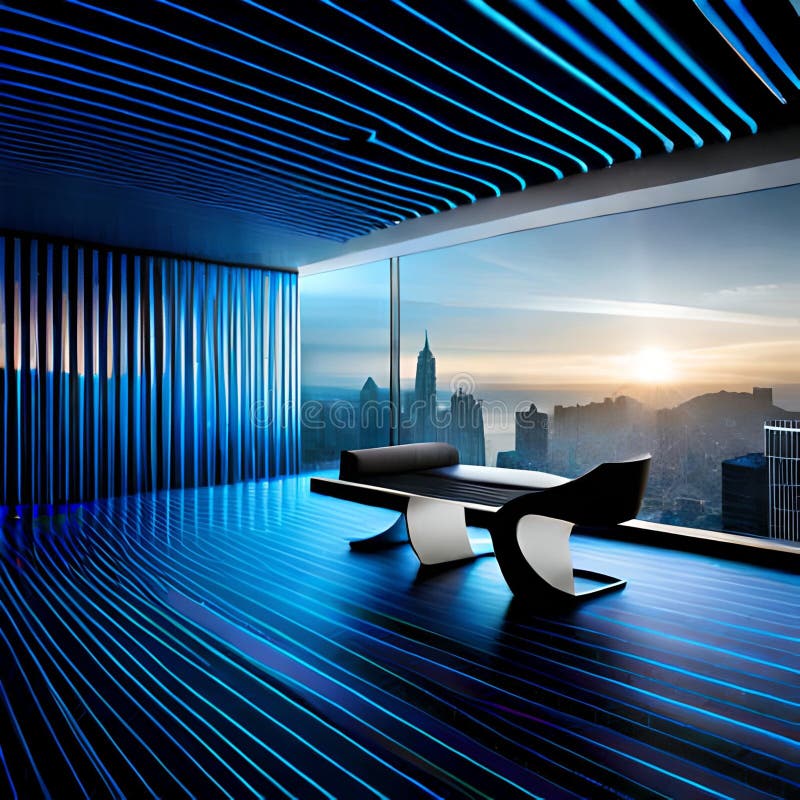 Emerald Edifices: the Color of Sustainable Design Stock Illustration ...