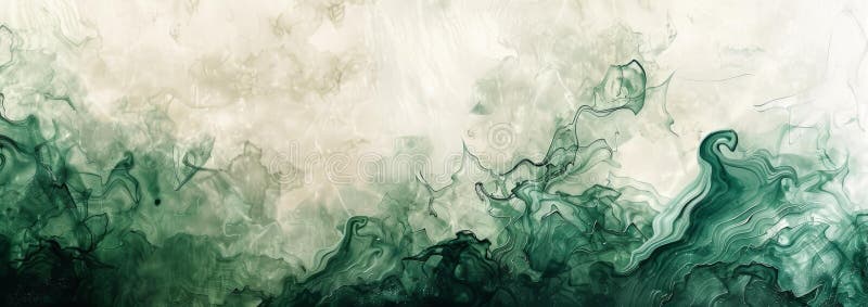 Emerald Green Ink Flow, Modern Abstract Art, Alcohol Ink Texture ...