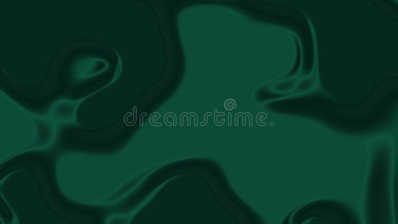 Emerald Green Liquid Abstract Background with Smooth Flowing Texture ...