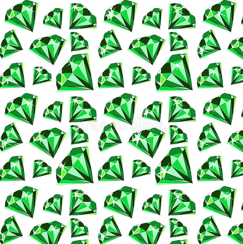 Emerald stock illustration. Illustration of emerald, beautiful - 80331142