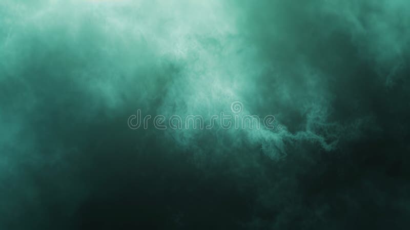 Emerald Green Smoke Background, Abstract Texture Design, Fantasy ...