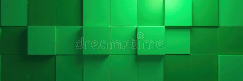 Emerald Green Squares Varied Opacity Create Depth Texture Backdrop Hue ...