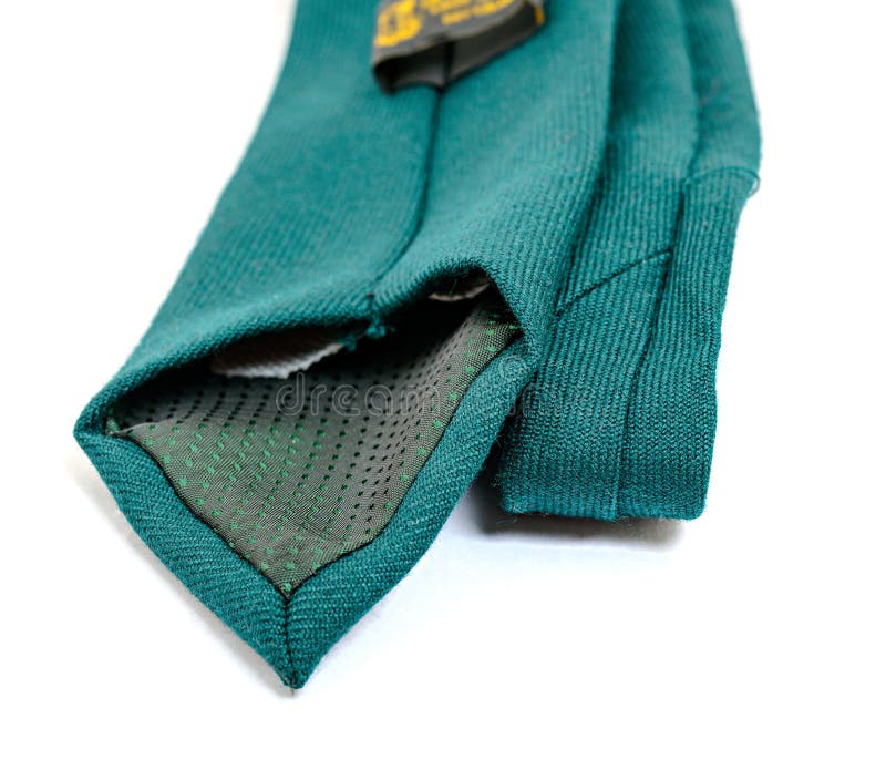 Emerald green wool tie stock image. Image of quality - 81851577