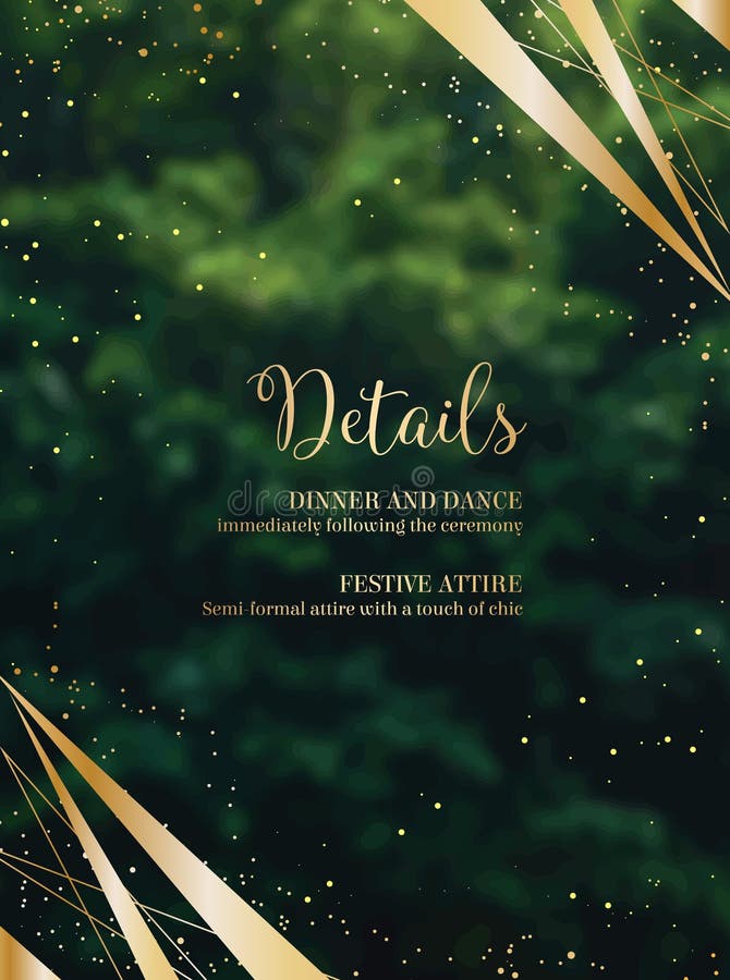 Emerald Greenery Forest Foliage Vector Background. Green Garden Trees ...