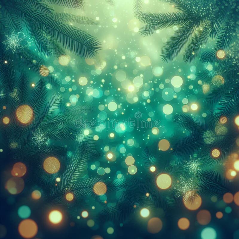 Emerald Greenery Forest Foliage Vector Stock Illustration ...