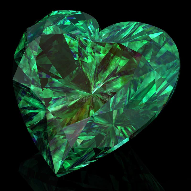 Emerald stock illustration. Illustration of scintillate - 30197758