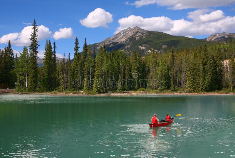 Emerald Lake, Yoho National Park, Canada Stock Photo - Image of ...