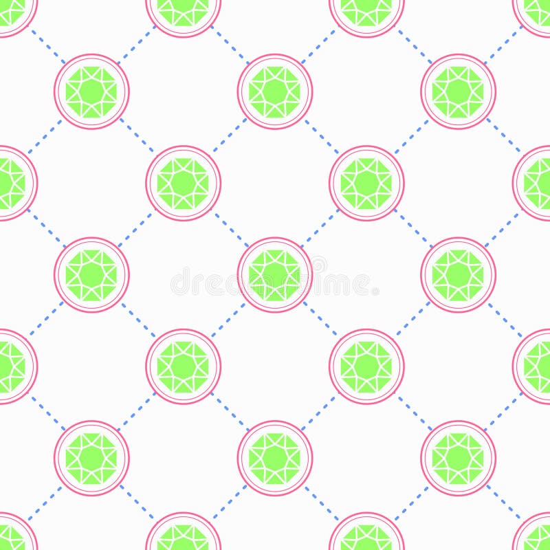 Emerald pattern stock vector. Illustration of design - 68330917