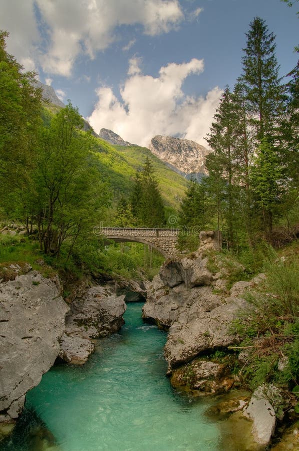 Emerald river stock photo. Image of green, stream, beautiful - 6482228