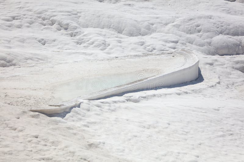 Emerald Water in White Limestone Rock. Stock Photo - Image of source ...