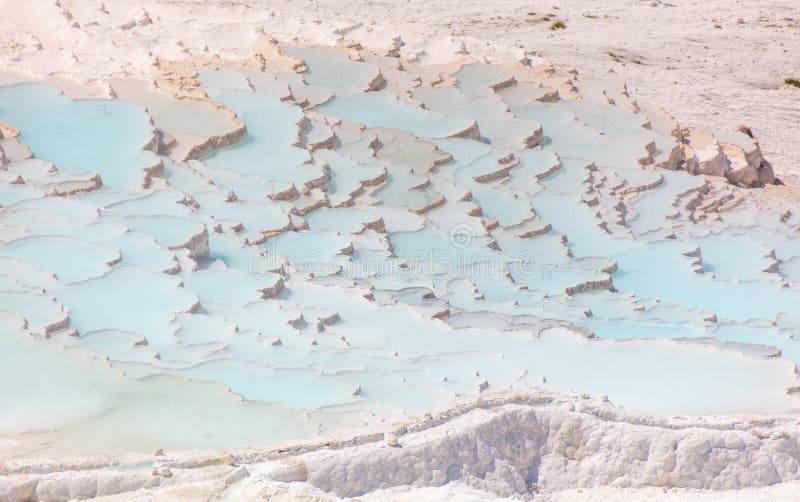 Emerald Water in White Limestone Rock. Stock Photo - Image of limestone ...