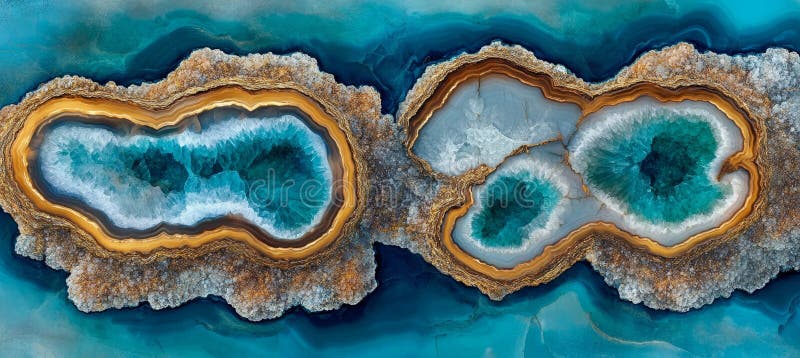 Emerald and White Quartz Geode Texture with Navy Blue and Gold Marble ...