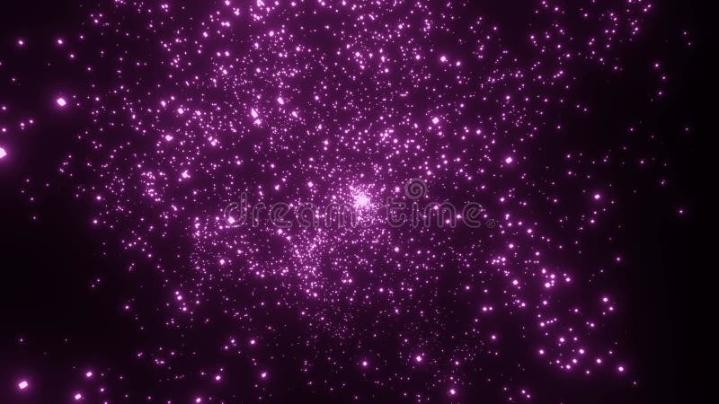 Emergence and Spread of Violet Particles from Center. Explosion of ... Emergence and Spread of Violet Particles from Center. Explosion of ...