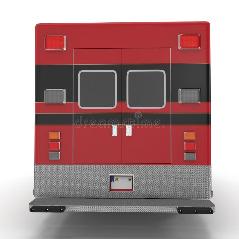 Ambulance Rear Stock Illustrations – 199 Ambulance Rear Stock ...