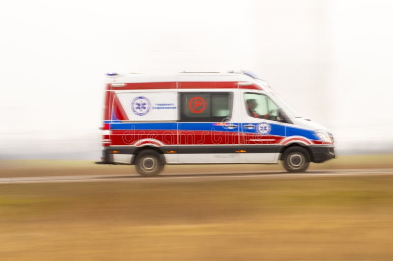 Emergency ambulance editorial photo. Image of ambulance - 51068356