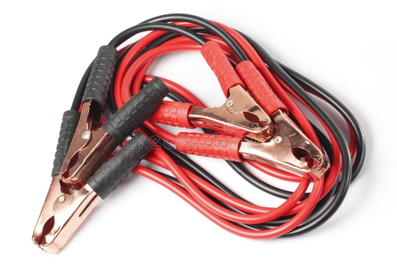 Emergency Battery Car Ignition Stock Photo - Image of start, emergency ...