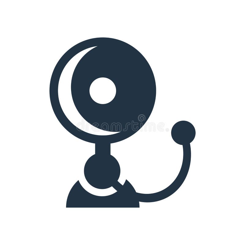 Emergency Bell Icon Vector Isolated on White Background, Emergency Bell ...