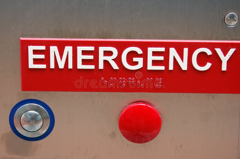 Emergency button stock photo. Image of help, communicate - 1074390