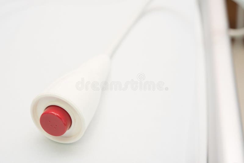 Emergency Button in Hospital Stock Photo - Image of medical, white ...