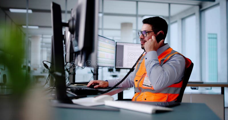 Emergency Call Center. 911 Phone Service Stock Image - Image of ...