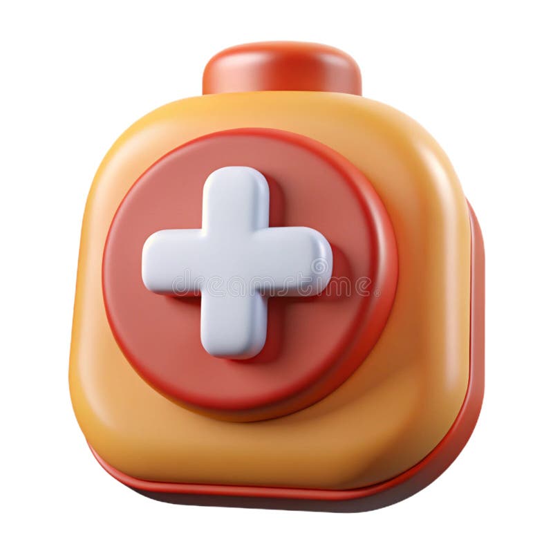 Emergency Call 3D Icon stock illustration. Illustration of sleek ...