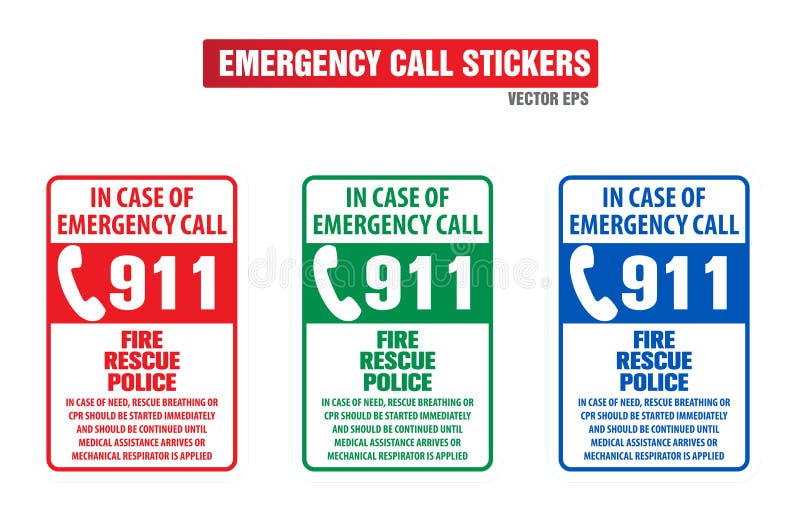 Emergency call sign stock vector. Illustration of button - 207141757