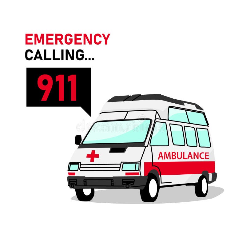 Emergency Calling Banner Poster Design Vector Illustration Editorial ... Emergency Calling Banner Poster Design Vector Illustration Editorial ...