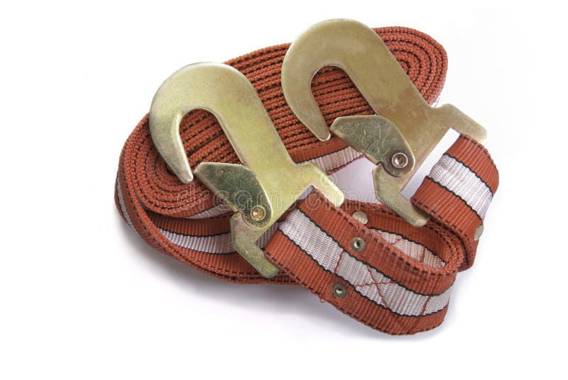 Emergency car rope stock photo. Image of material, metal - 21413288