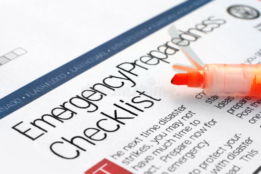 Emergency checklist stock photo. Image of cardiac, clinical - 17087894