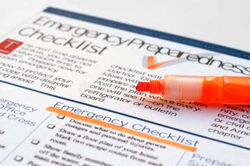 Emergency checklist stock photo. Image of physician, illness - 17267566