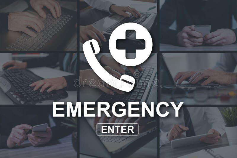 Concept of emergency stock photo. Image of emergency - 233844868
