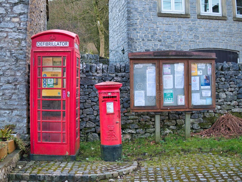 An Emergency Defibrillator in an Old Red Telephone Box in the Village ... An Emergency Defibrillator in an Old Red Telephone Box in the Village ...