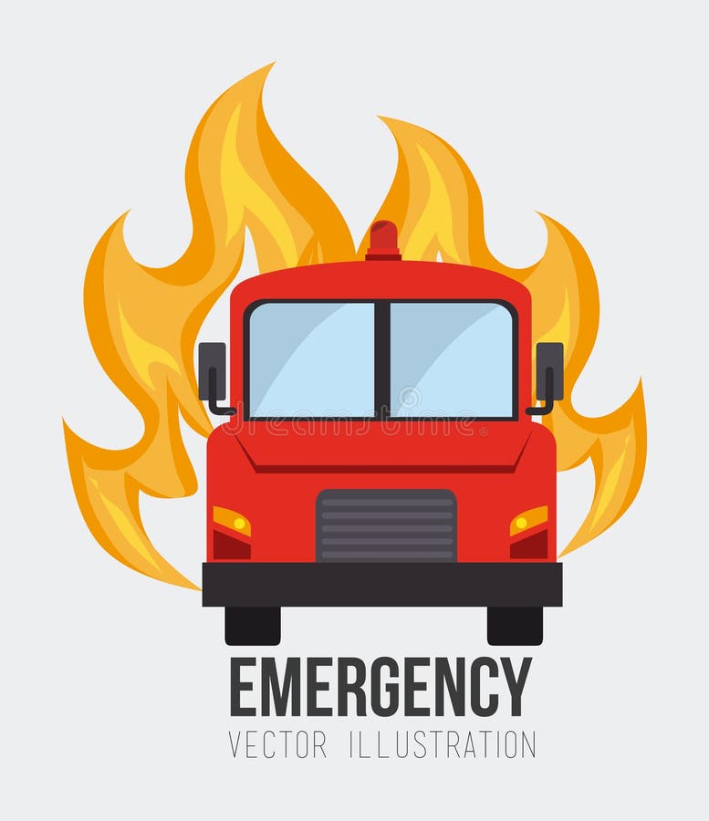 Emergency Design, Vector Illustration. Stock Vector - Illustration of ...