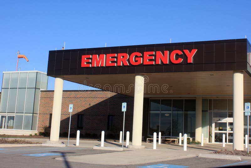 Emergency Entrance stock image. Image of parking, healthcare - 92114645