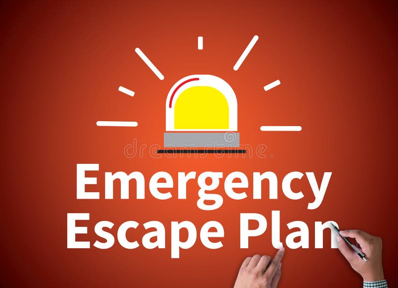 Emergency escape stairs stock photo. Image of concrete - 25841502
