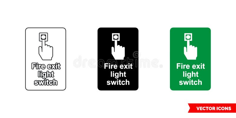 Emergency Exit Light Stock Illustrations – 2,526 Emergency Exit Light ...