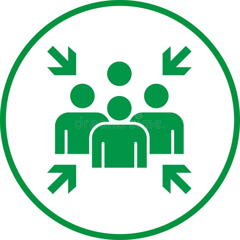 Emergency Evacuation Assembly Point Sign. Assembly Point Icon. Safety ...