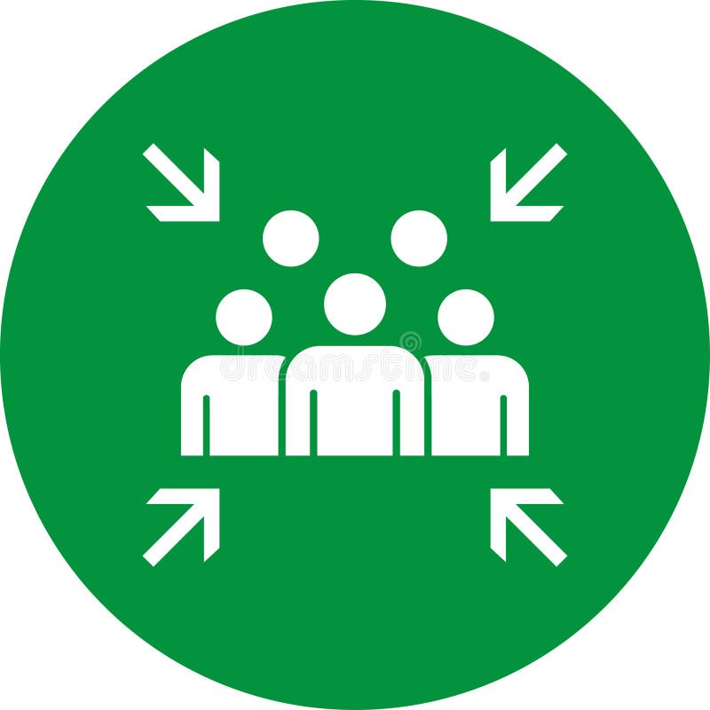 Emergency Evacuation Assembly Point Sign. Assembly Point Icon. Safety ...