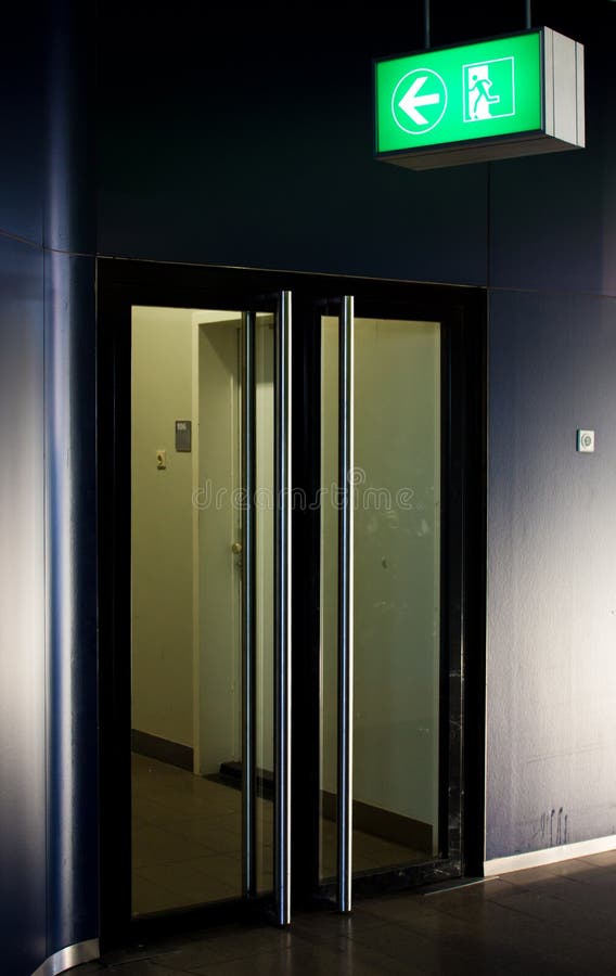 Emergency Exit stock image. Image of industry, case, evacuation - 23313269