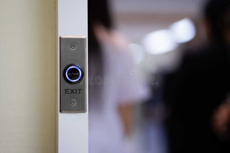 Emergency Exit in Case of Building Fire Exit Stock Image - Image of ...