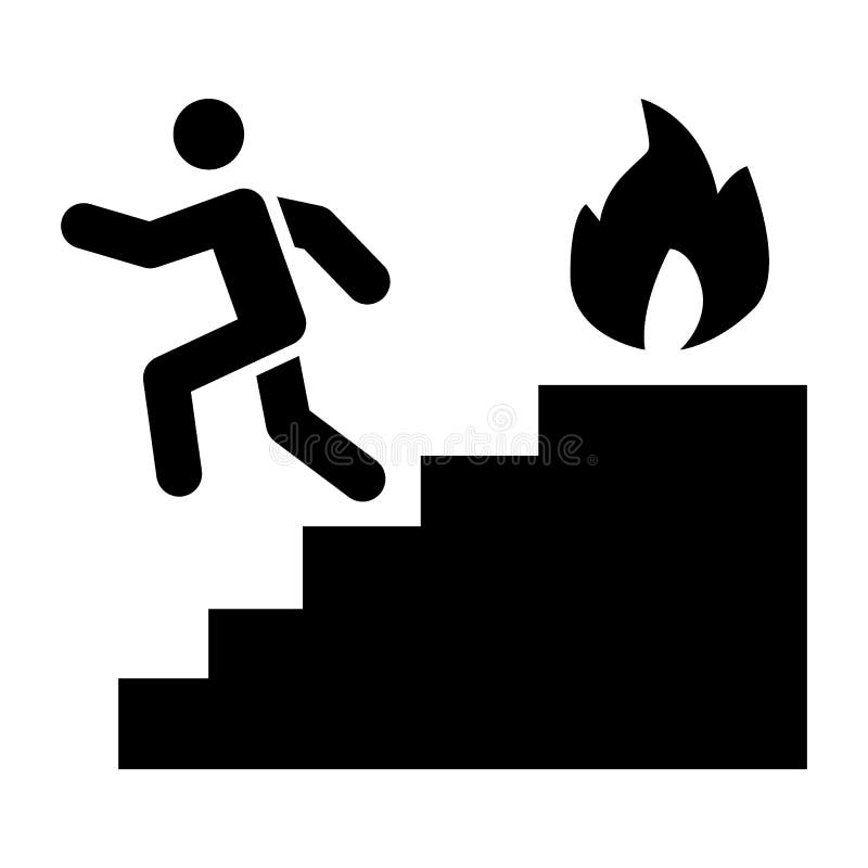 Emergency Exit Ladder Stock Illustrations – 1,495 Emergency Exit Ladder ...