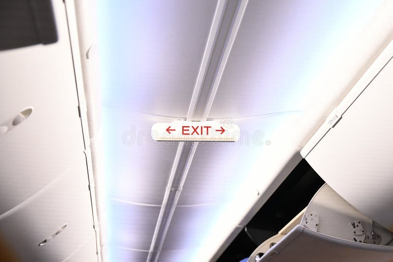 521 Exit Sign Aircraft Stock Photos - Free & Royalty-Free Stock Photos ...