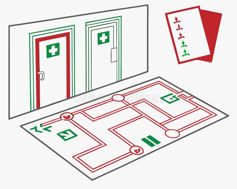 Evacuation Guides Stock Illustrations – 15 Evacuation Guides Stock ...