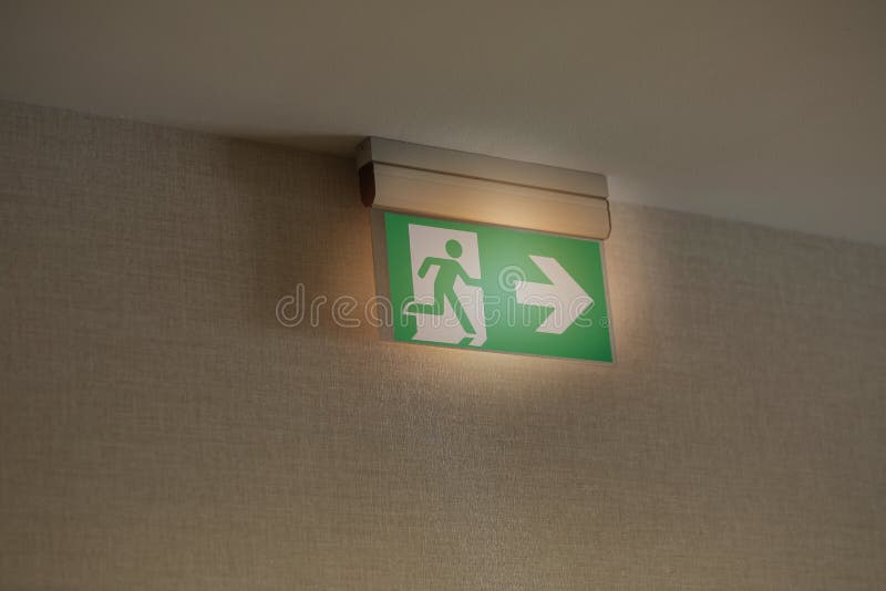 Emergency exit on a office stock image. Image of doorway - 169093247