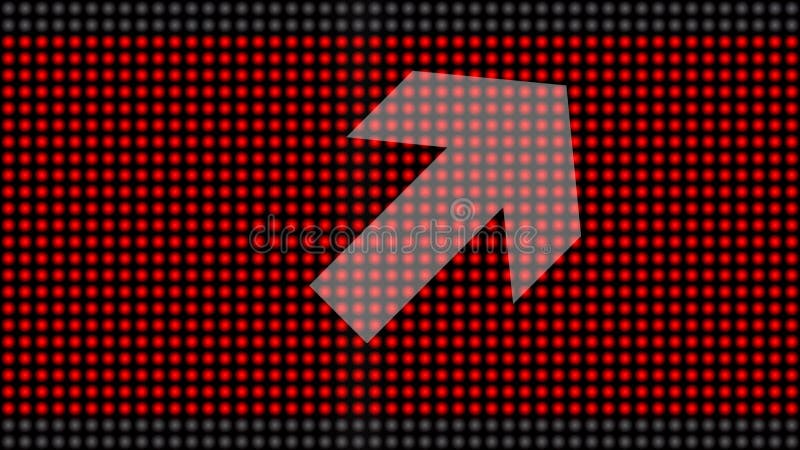 Emergency Exit Left Arrow Looped Animation Background. Stock Video ...