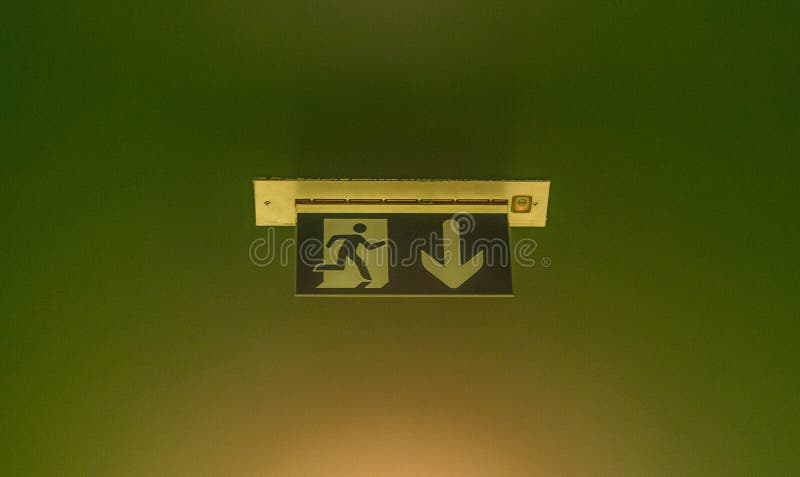214 Yellow Emergency Exit Sign Photos - Free & Royalty-Free Stock ...