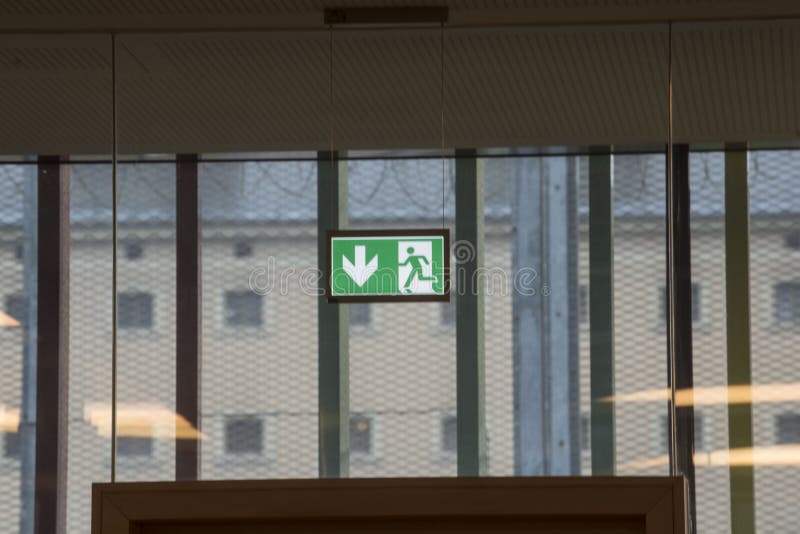 Inside a Prison Cell or Jail Cell Stock Photo - Image of judicial ...